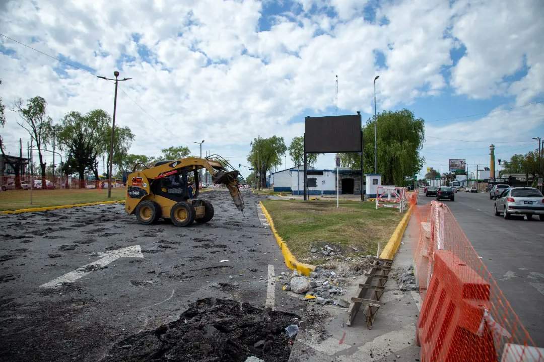 Quilmes: continúan las obras en el Acceso Sudeste de Bernal Oeste